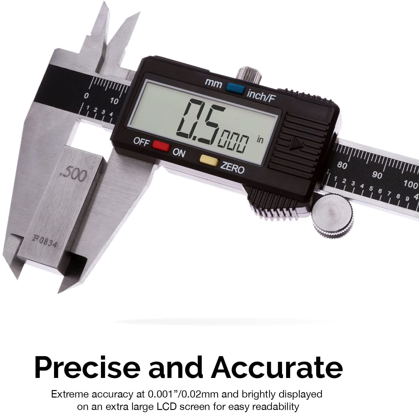 NEIKO 01407A Electronic Digital Caliper Measuring Tool, 0-6 Inches Sta ...